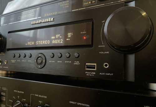 AV Ресивер Marantz NR 1601 black slim 7.1