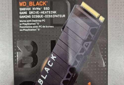 Ssd 1tb m.2 western digital WD sn850x black