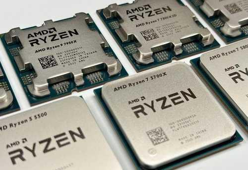 Новые процессоры AMD Ryzen 5 / 7 / 9