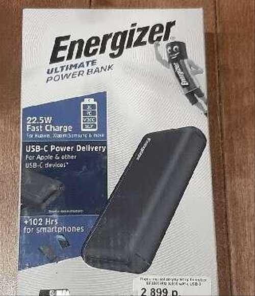 Портативный аккумулятор Energizer