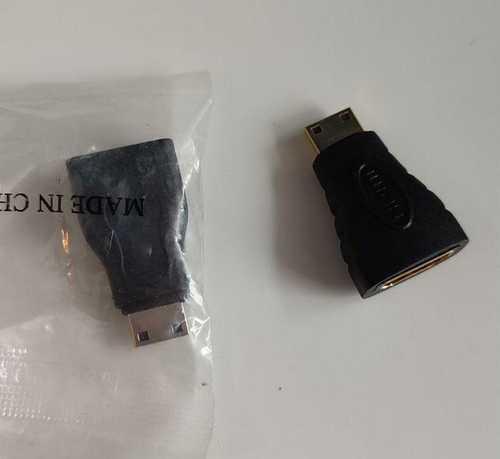 Переходник hdmi minihdmi