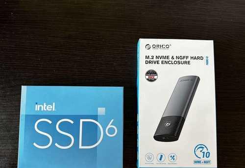 Внешний 1TB SSD USB Type-C 1054MB/s NVMе в сборе