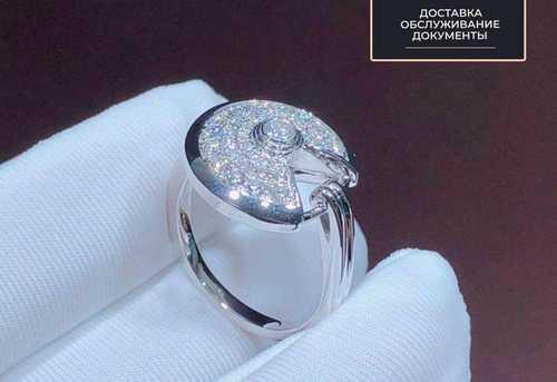 Кольцо De Cartier, белое золото 0,46ct