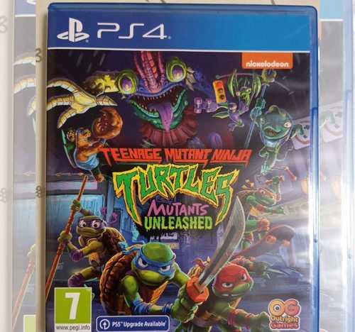 Teenage mutant ninja turtles mutants unleashed ps4