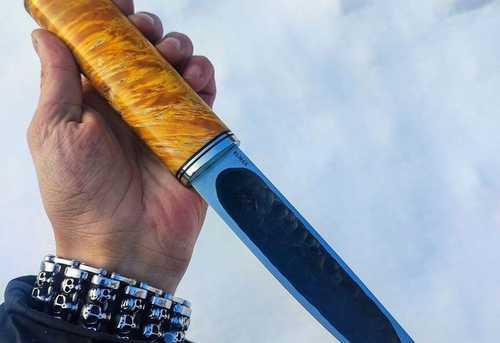 Якутский нож порошковая сталь elmax