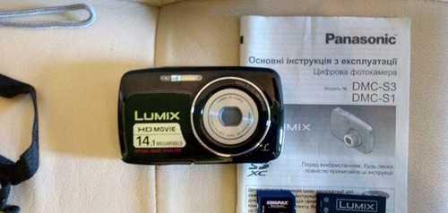 Фотоаппарат panasonic lumix dmc s3