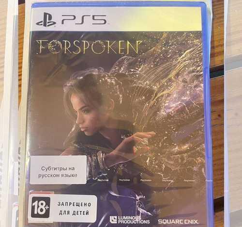 Диск Forspoken ps5 новый