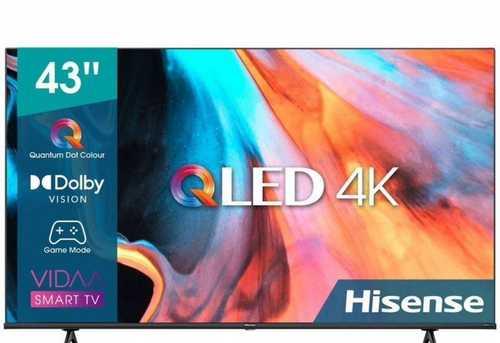 Телевизор qled Hisense 43E7HQ 43" (109см)