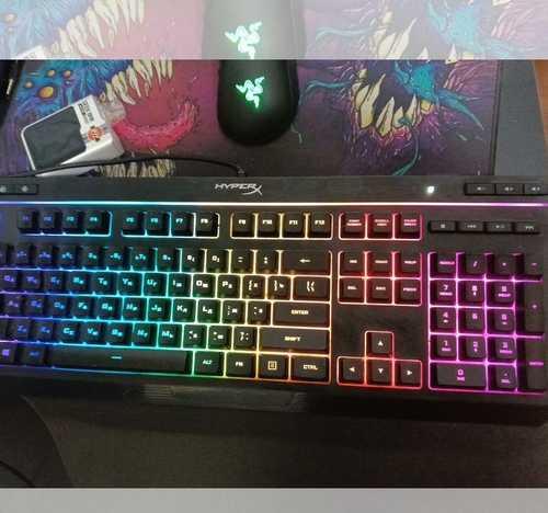 Игровая клавиатура Hyperx alloy Core RGB