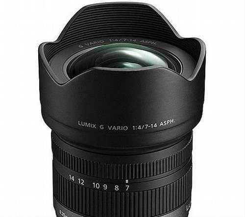 Panasonic 7-14mm f/4.0 Aspherical гар+обм