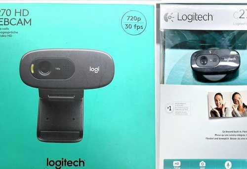 Веб-камера Logitech C270 HD 720P/30fps б/у