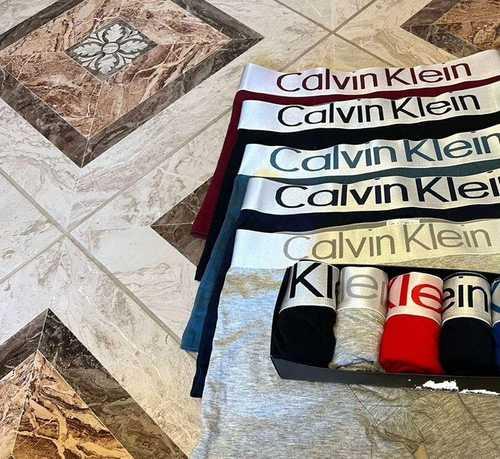 Набор трусов calvin tommy lacoste лакост