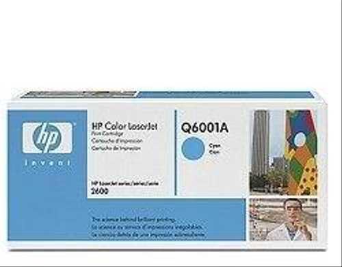 HP Q6001A Картридж,CyanColor LaserJet 2600, Cyan