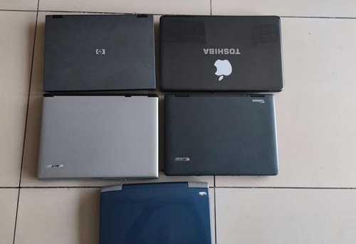 Ноутбуки на запчасти Toshiba, Acer, Compaq