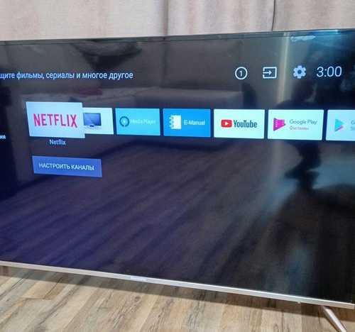 Телевизор SMART tv 43 дюйма бу