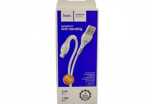 USB дата-кабель Hoco X37 micro белый