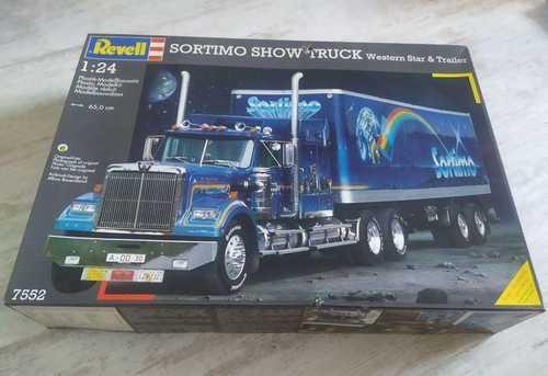 Сборная модель 1:24 Western Star & Trailer