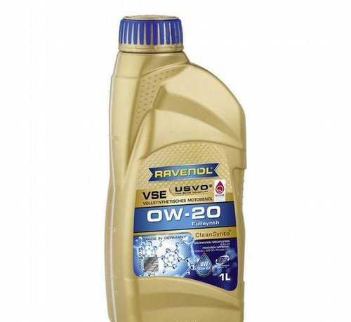 Ravenol VSE 0W-20 C5 Масло моторное синт. 1л Ra