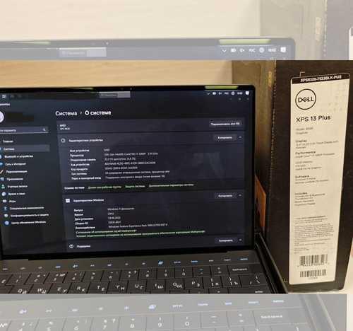 Ноутбук dell XPS 13 9320 oled 3,5K