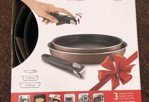 Сковороды tefal набор новый