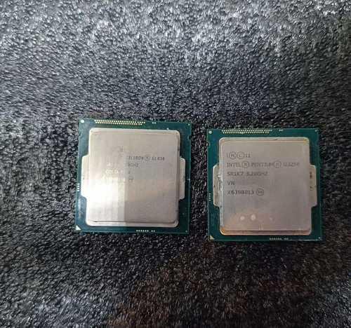 Процессоры intel G1830, G3250, i5 8400