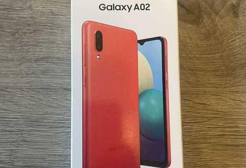 Коробка от смартфона Samsung Galaxy A02