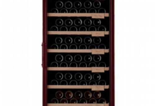 Винный шкаф pozis шв-120 вишневый