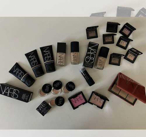 Косметика Nars, тональные средства, румяна, тени