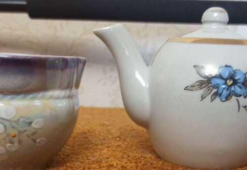 Чайник заварочный и чашка времён СССР