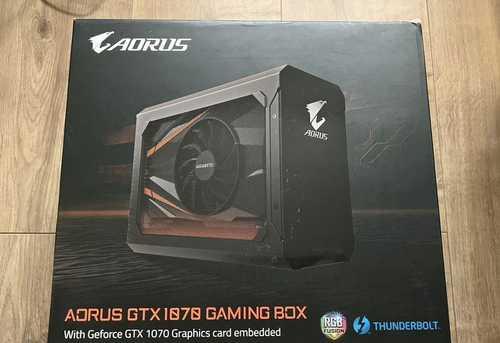 Внешняя видеокарта GPU Aorus GTX1070 box