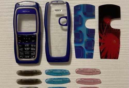 Nokia 3220 корпус с клавиатурой и вставками