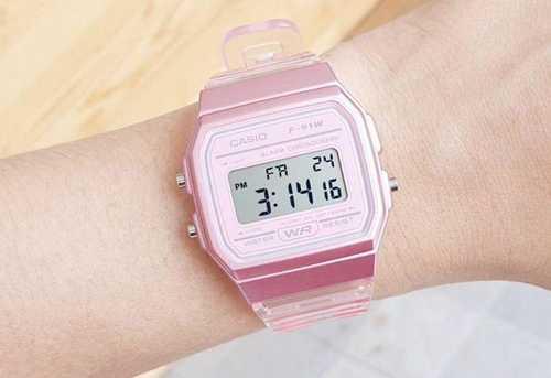 Часы Casio F-91WS-4 новые оригинал ретро