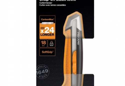 Нож Fiskars 18мм CarbonMax