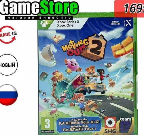 Moving Out 2 Русские субтитры Xbox One / X Новый