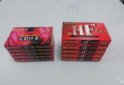 Sony HF60 normal, CDit II 60 Ultraslim chrome