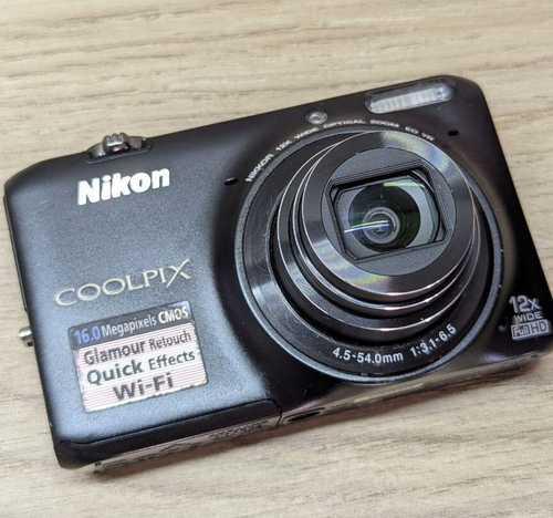 Компактный фотоаппарат Nikon Coolpix S6500