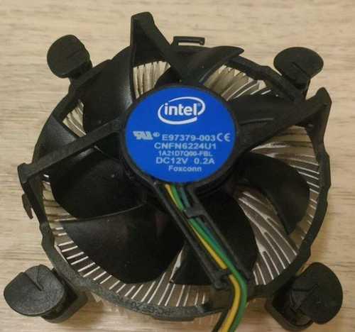 Боксовый кулер intel