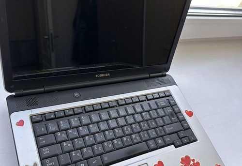 Ноутбук 15.4" Toshiba SATELLITE L300-11Q, 120 ГБ, Celeron M 575, RAM 1 ГБ, Intel GMA X3100