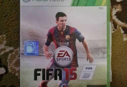 FIFA 15 xbox 360 лицензионный диск