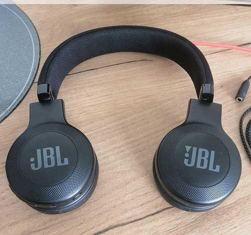 Наушники беспроводные накладные JBL E45BT, антраци