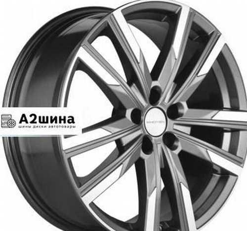 Диски Khomen Wheels KHW1905 (Geely Monjaro/Tugella) Gray-FP 7,5*19 5*108 ET46 63,4