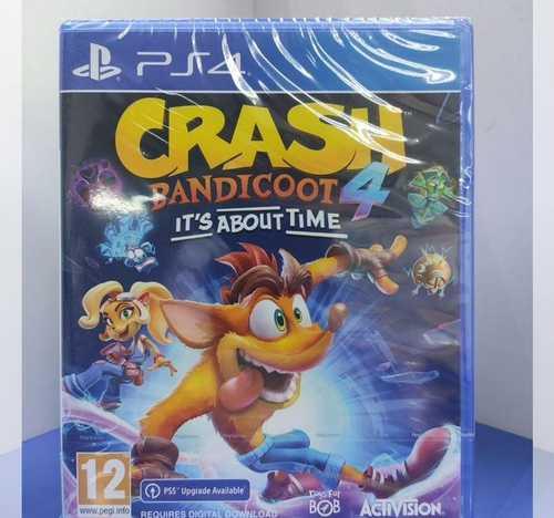 Crash Bandicoot 4 Its About Time (PS4) Новый