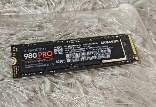 SSD M.2 Samsung 980 PRO 500GB (Наработка 0ч)