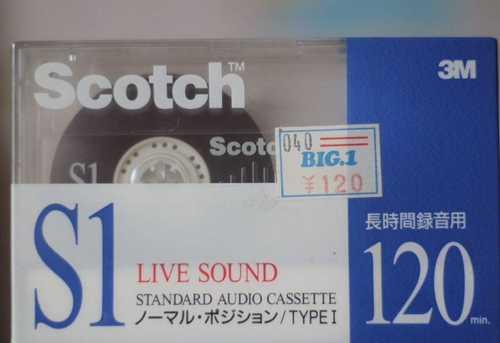 Запечатанные аудиокассеты Scotch