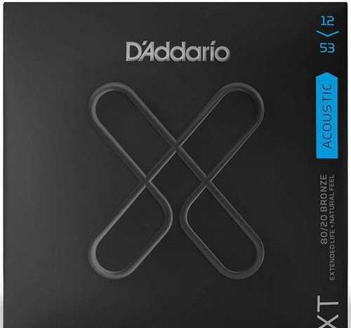 Струны для акустической гитары DAddario xtabr1253