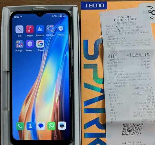 TECNO Spark 7, 4/64 ГБ