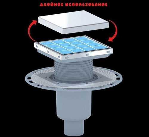 Трап для пола, сифон для душа TQ5902, TQ5912 Ани