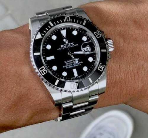 Часы мужские rolex submariner Black