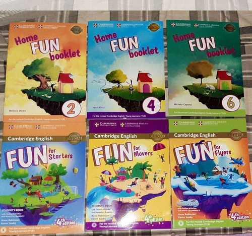 Fun for Starters, Movers, Flyers 4 издание   CD