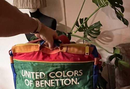 Винтажная сумка Benetton импорт